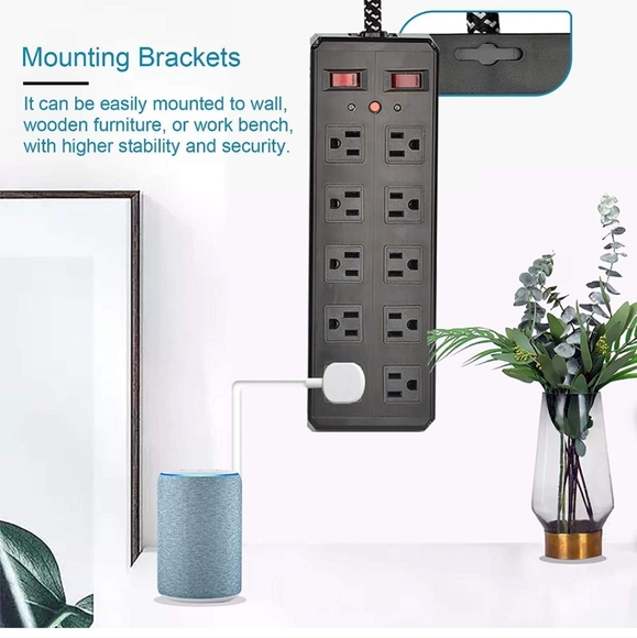 Tablets & Accessories | Power Strip 1 Outlets Extension Cord 6 Feet ...